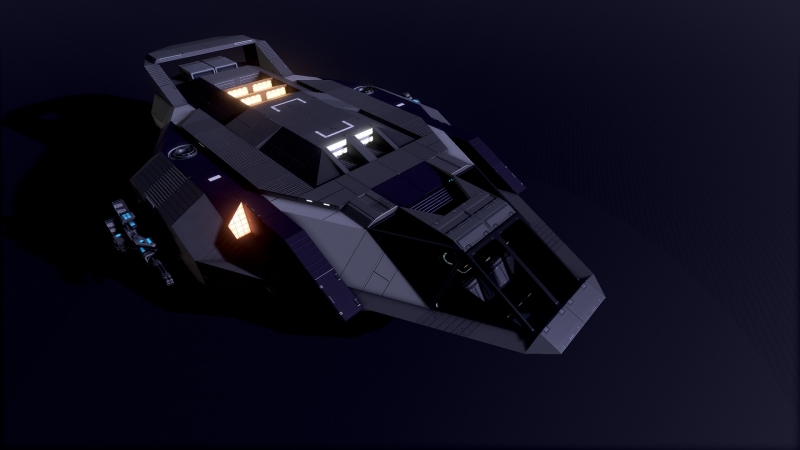 CV - Star Kestrel - Level 10 micro starter CV-Shuttle | Empyrion ...